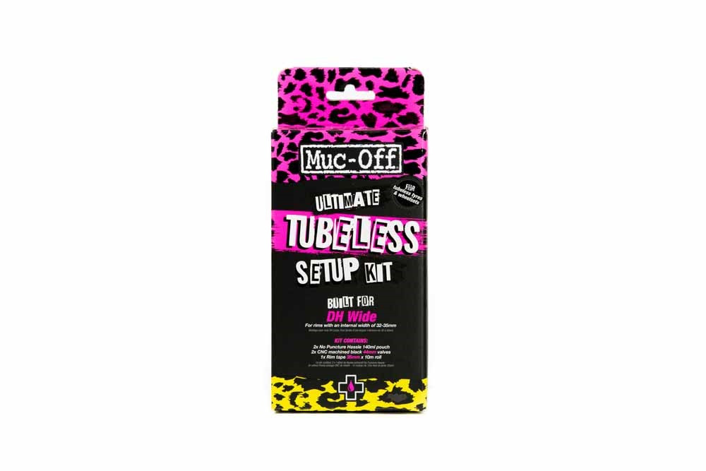 MUC-OFF KOMPLETNY ZESTAW TUBLESS DH/PLUS Tubeless Kit - DH /Plus ...